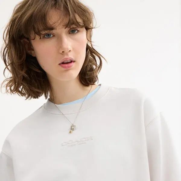 COACH OUTLET Coach Crewneck Sweatshirt - White