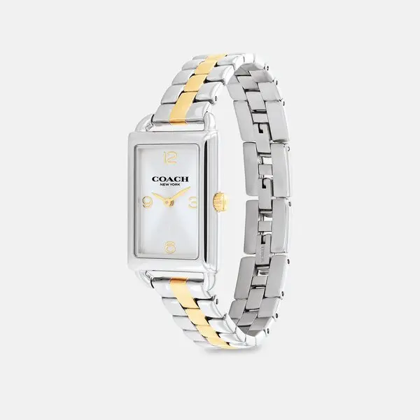 COACH OUTLET Coach Liz Watch, 30mm X 22mm - Two Tone
