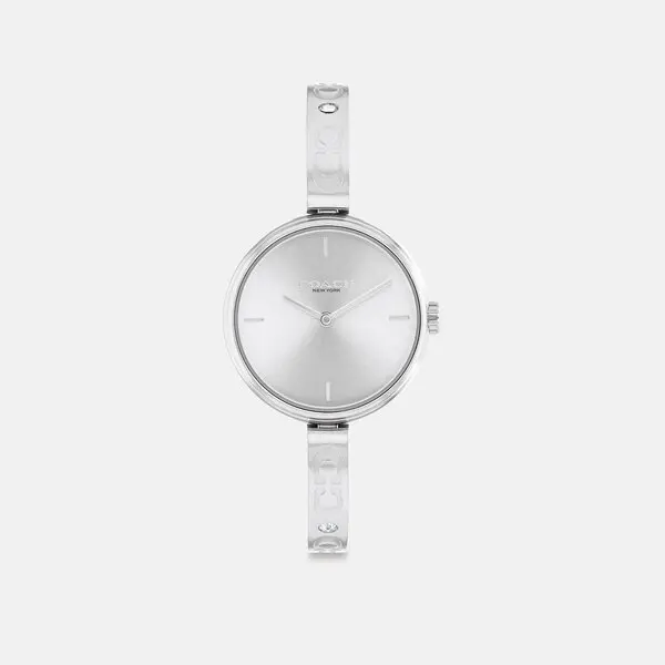COACH OUTLET Coach Signature Bangle Watch - Stainless Steel