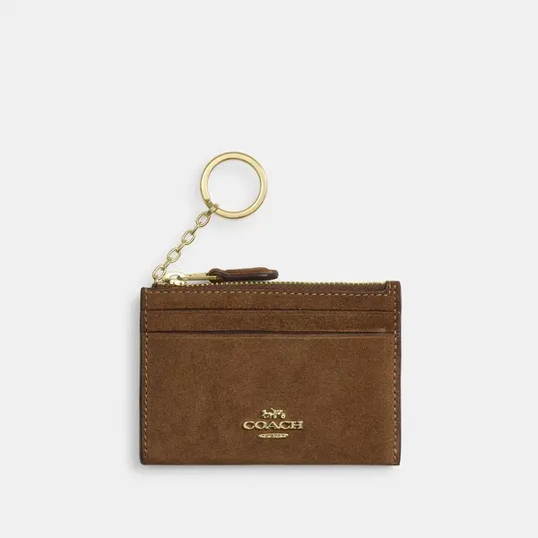 COACH OUTLET Mini Skinny Id Case - Gold/cedar