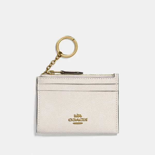 COACH OUTLET Mini Skinny Id Case - Gold/chalk