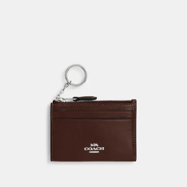 COACH OUTLET Mini Skinny Id Case - Silver/maple
