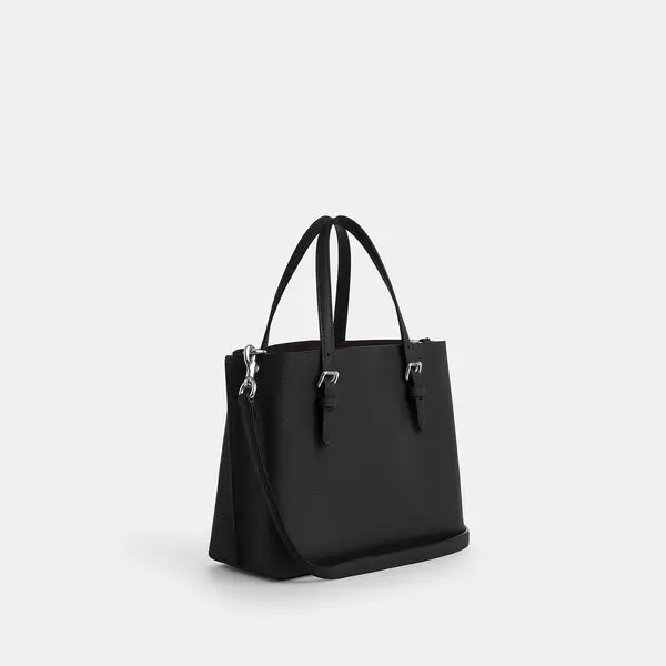 COACH OUTLET Mollie Tote Bag 25 - Silver/black
