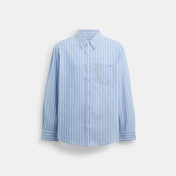 COACH OUTLET Long Sleeve Button Down Shirt