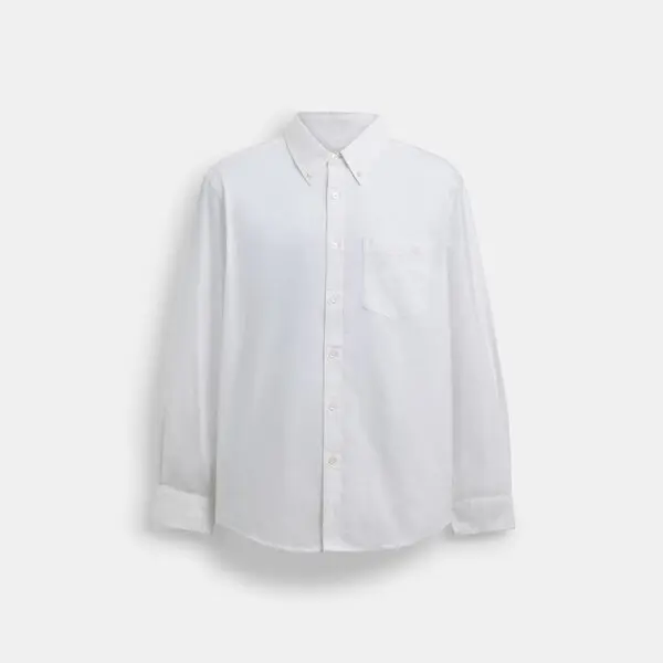 COACH OUTLET Long Sleeve Button Down Shirt