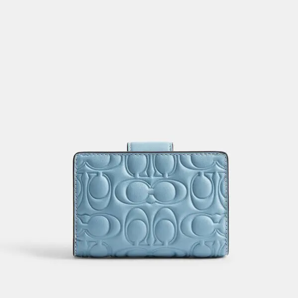 COACH OUTLET Medium Corner Zip Wallet In Signature Leather