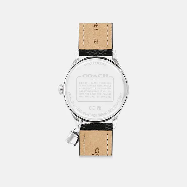 COACH OUTLET Coach Ruby Watch, 32mm - Graphite Gray