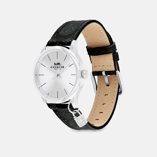 COACH OUTLET Coach Ruby Watch, 32mm - Graphite Gray