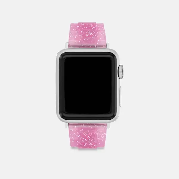 COACH OUTLET Coach Apple Watch Strap - Fuschia