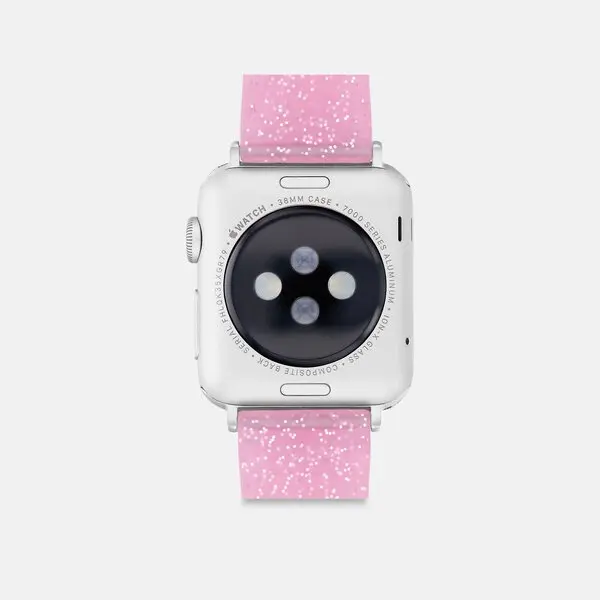 COACH OUTLET Apple Watch® Strap With Signature Mesh - Fuschia