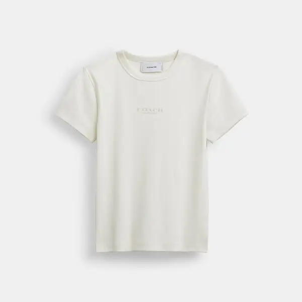 COACH OUTLET Coach New York Ribbed T-shirt - White