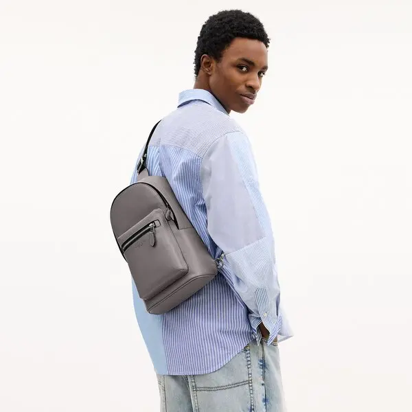 COACH OUTLET Coach West Pack In Refined Pebble Leather
