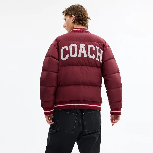 COACH OUTLET Varsity Down Jacket
