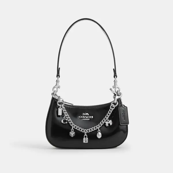 COACH OUTLET Coach Silver Swagger Chain With Charms - Silver/silver