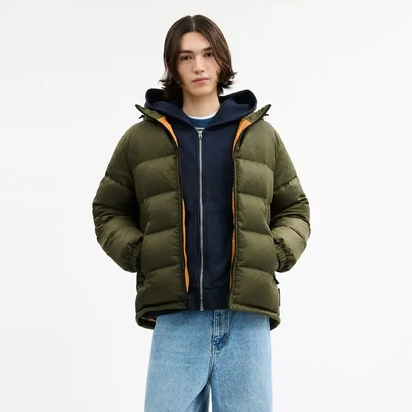 COACH OUTLET Tonal Signature Down Jacket