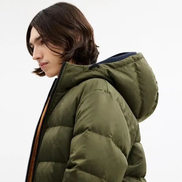 COACH OUTLET Tonal Signature Down Jacket