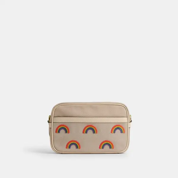 COACH OUTLET Coach Camera Bag With Rainbow Embroidery