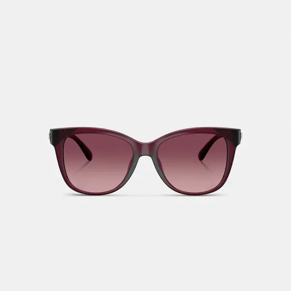 COACH OUTLET Oversized Square Sunglasses - Wine