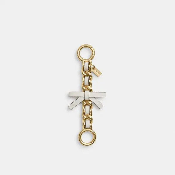 COACH OUTLET Coach Bow Strap Extender - Gold/chalk