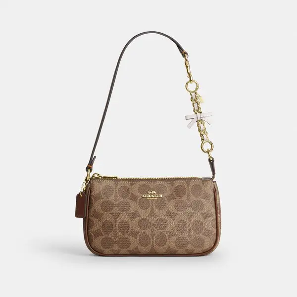 COACH OUTLET Coach Bow Strap Extender - Gold/chalk