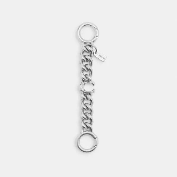 COACH OUTLET Signature Strap Extender - Silver/silver