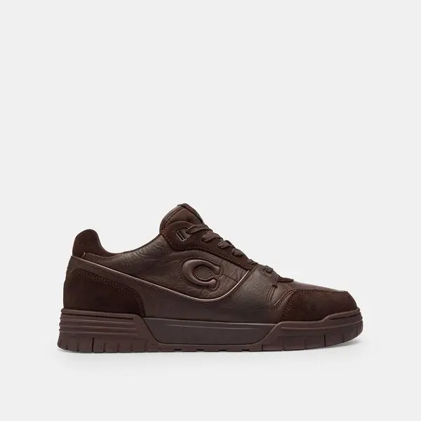 COACH OUTLET Coach Soho Suede And Leather Sneakers