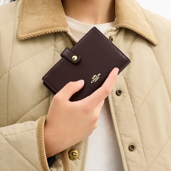 COACH OUTLET 2-in-1 Wallet - Gold/espresso