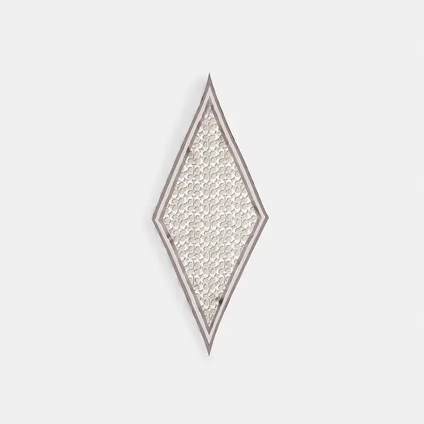 COACH OUTLET Signature Silk Diamond Scarf - Bone