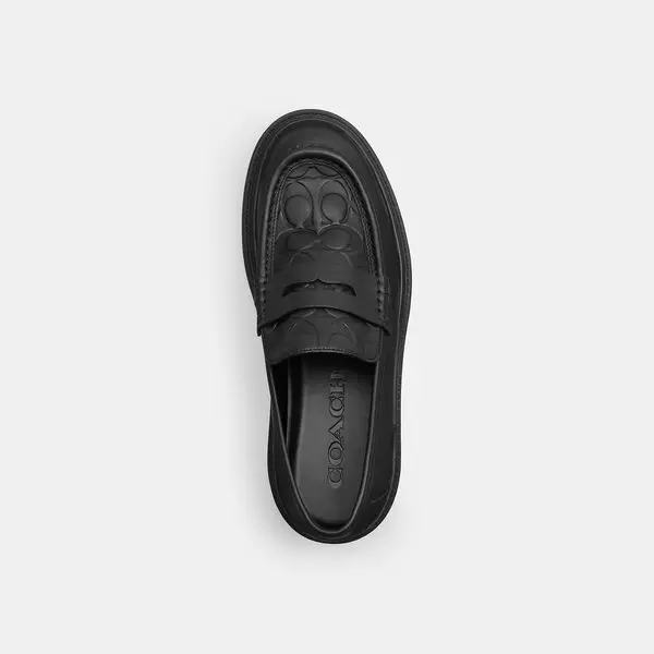 COACH OUTLET Signature Loafer - Black