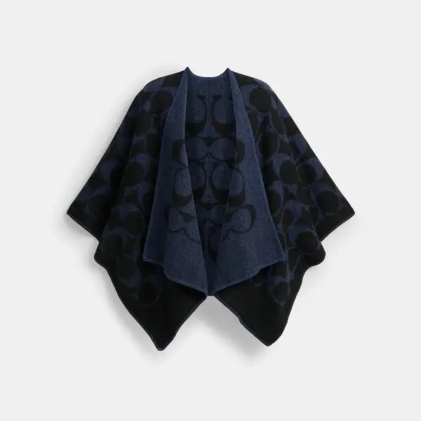 COACH OUTLET Coach Maxi Signature Cape - Black