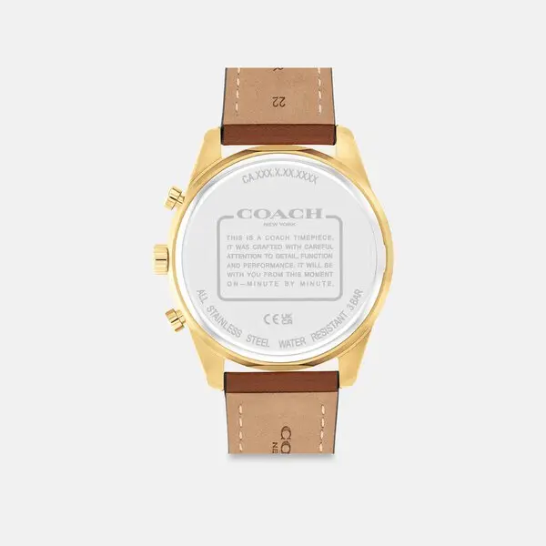 COACH OUTLET Coach Chronograph Watch - Saddle