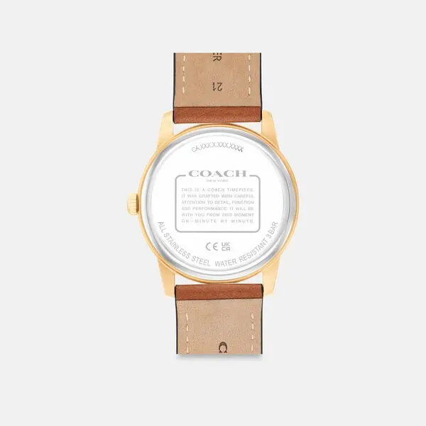 COACH OUTLET Keane Watch, 39mm