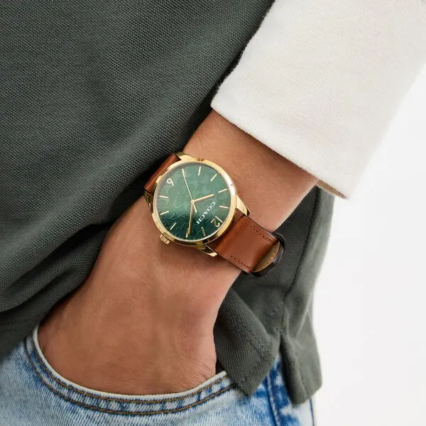 COACH OUTLET Keane Watch, 39mm