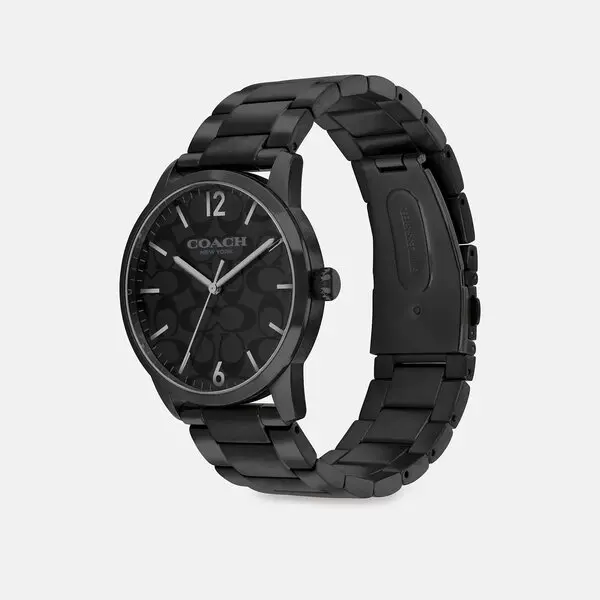 COACH OUTLET Coach Keane 39mm Watch - Black