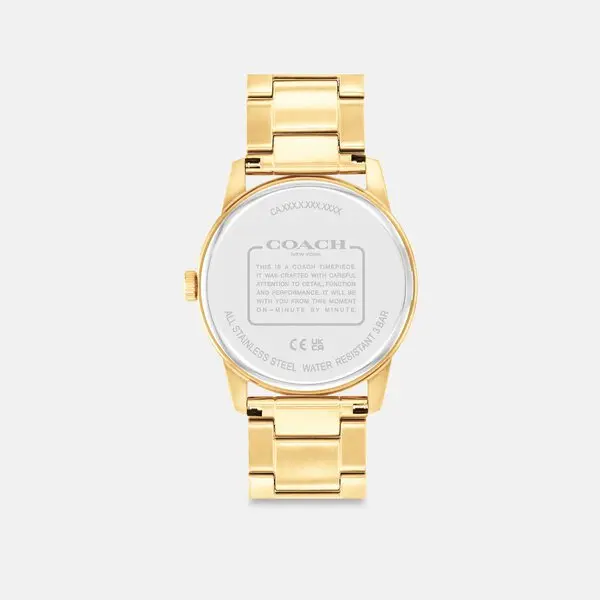 COACH OUTLET Coach Keane Watch - Gold