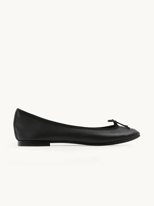 Repetto Cendrillon Leather Ballet Flats - Noir