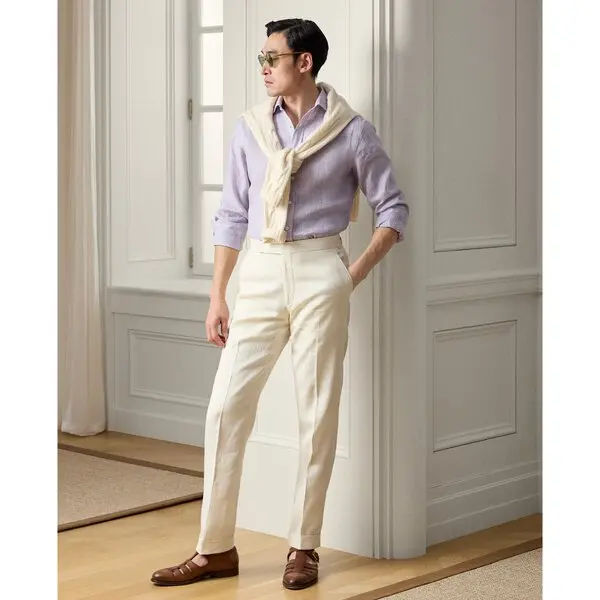 Ralph Lauren Glen Check Linen Shirt