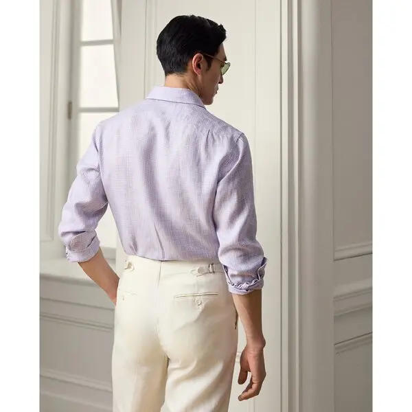 Ralph Lauren Glen Check Linen Shirt