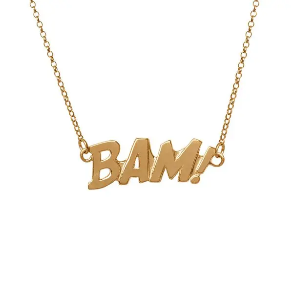 EDGE ONLY 18ct Vermeil Bam! Necklace - Gold