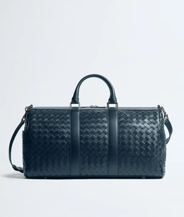 Bottega Veneta Intrecciato Duffle - Denim