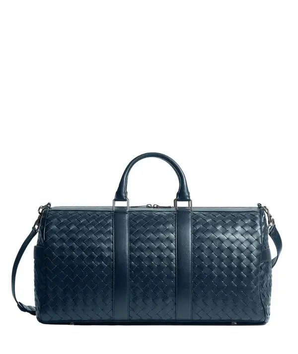 Bottega Veneta Intrecciato Duffle - Denim