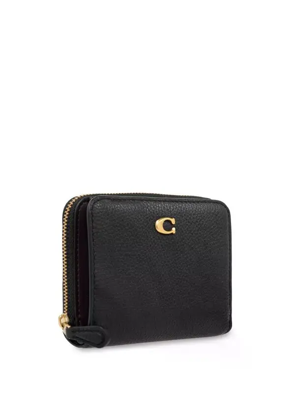 COACH Billfold Pebbled-leather Wallet