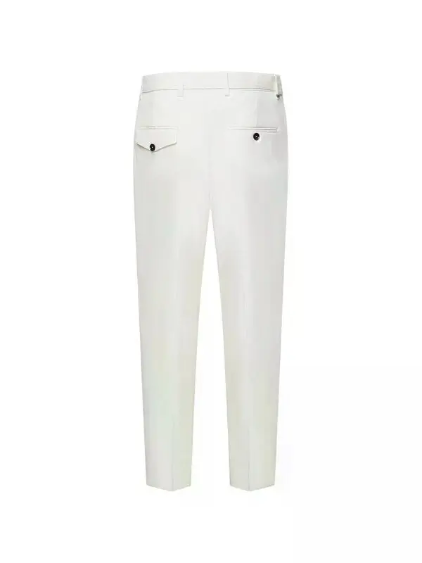 BE ABLE Belted Pleated Tailored Trousers