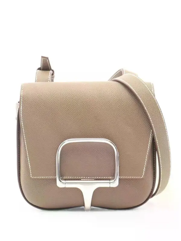Hermès Mini Della Cavalleria Crossbody Bag - Grey