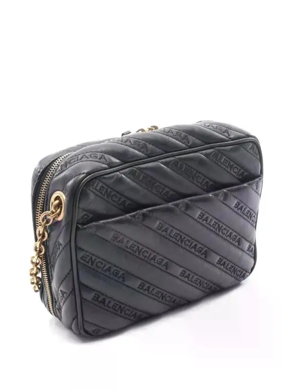 Balenciaga Xs Logo-pattern Shoulder Bag