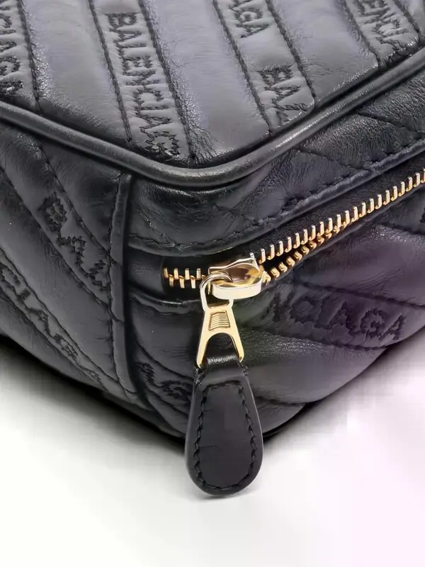 Balenciaga Xs Logo-pattern Shoulder Bag