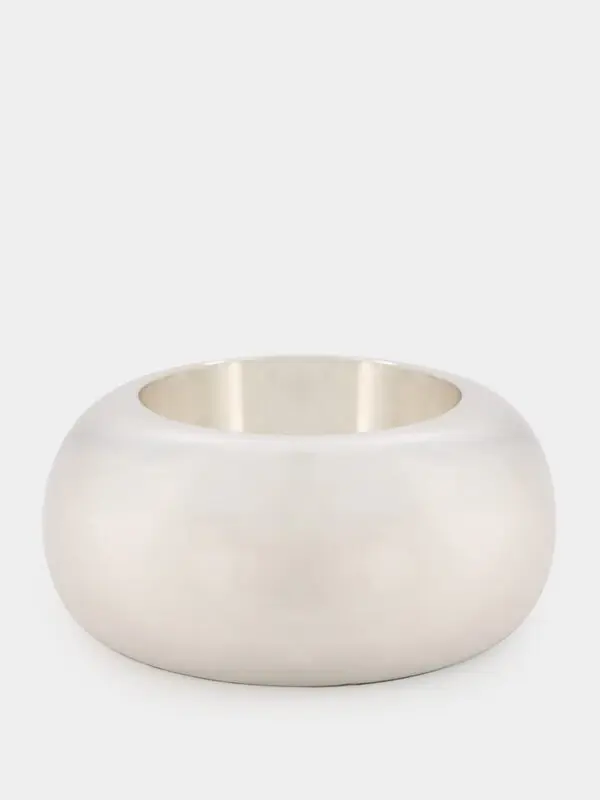 LEITÃO &AMP; IRMÃO Small Rounded Sterling Bowl - Silver