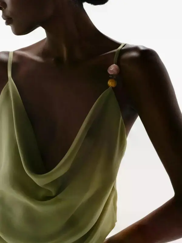BAOBAB Carlota Stone-embellished Top