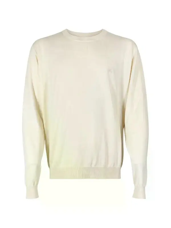 Etro Embroidered Logo Crew Neck Sweater