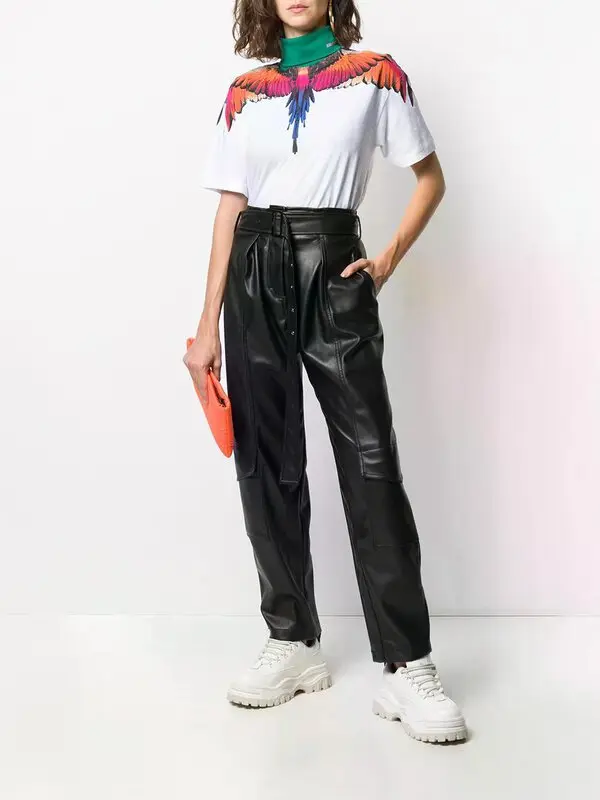COUNTY OF MILAN Marcelo Burlon Wings Print T-shirt